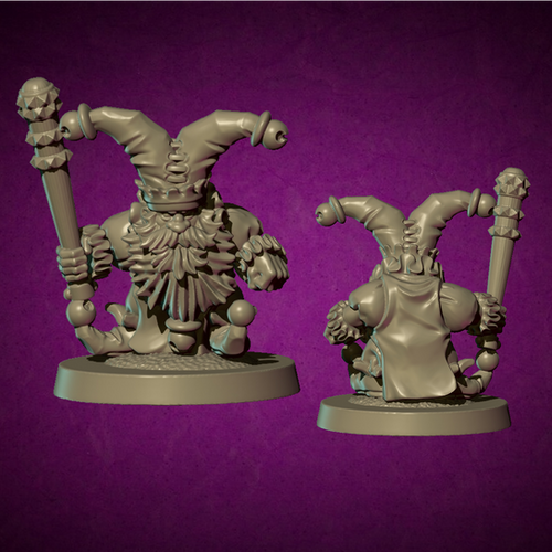 NP dwarf jester | MOMminiatures