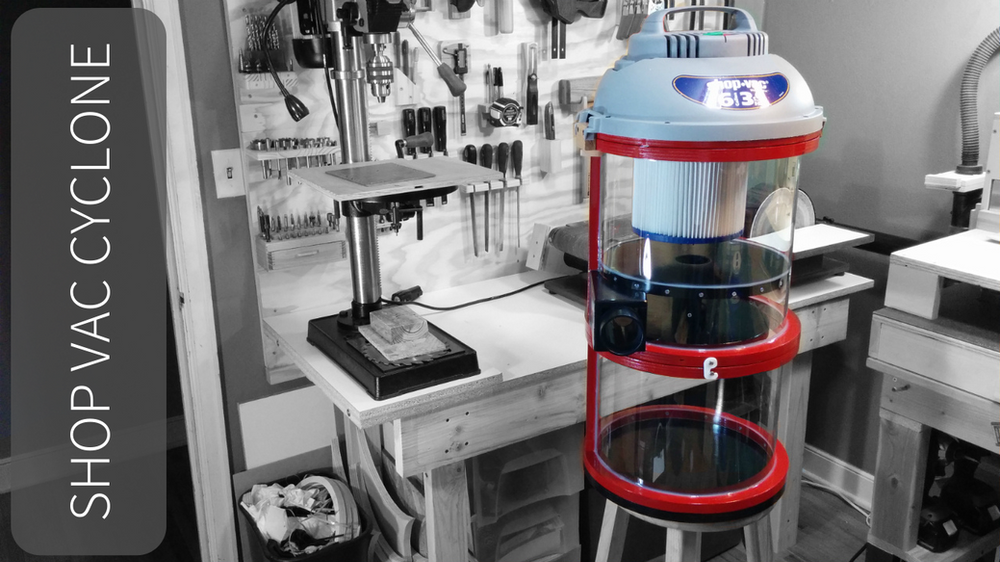 Building a Small Cyclone Dust Collector