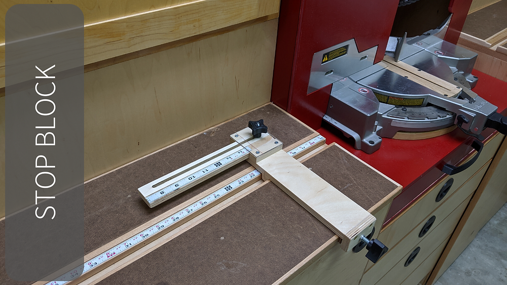 Stop Block for Miter Saw