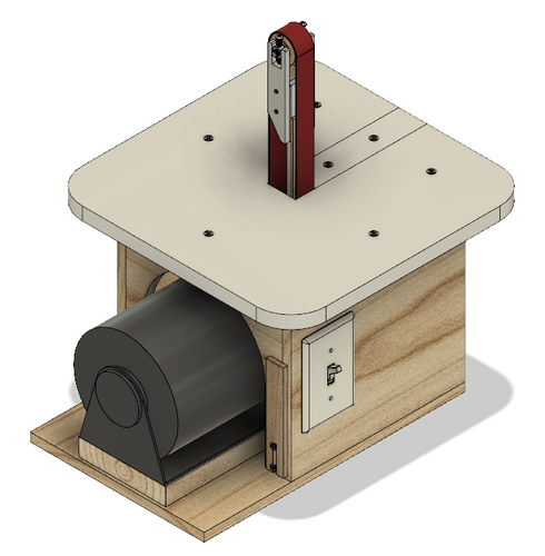 1" Strip Sander Plans | Justin Depew Design
