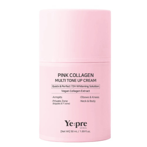 Ye:pre SEOUL Pink Collagen Multi Tone Up Cream | kocondesign