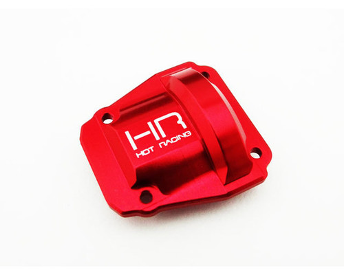 VTA12C02 - CNC 6061 Aluminum Diff Covers Red Ascender Series | Hot Racing