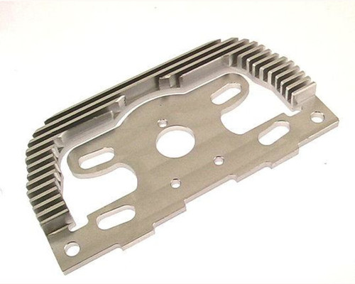 MLT1808 - Silver Aluminum Heat Sink Motor Plate | Hot Racing