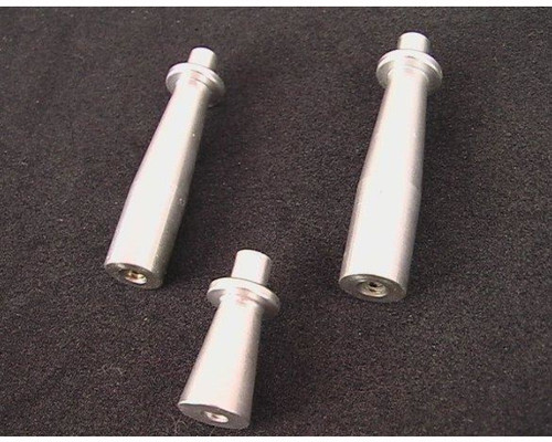 LST2608 - Aluminum Fuel tank post set silver:lst | Hot Racing