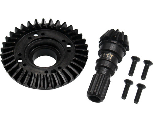 SXRT93511F - 35t/11t HT Helical Diff Ring/Pinion Front Gear TRA XRT X ...
