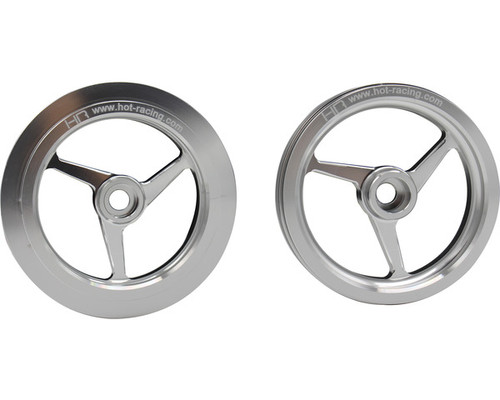HOR51308 - Silver Galaxy 3W Wheel set (2) | Hot Racing