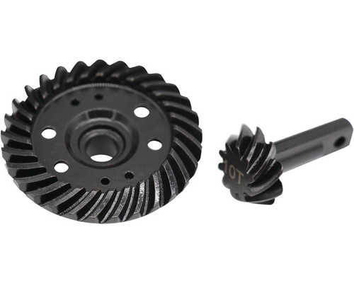 SRVO1029T - Steel Helical Spiral Differential Ring/Pinion Gear Set (29t ...