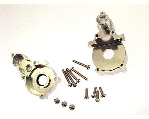 MLT3808 - Silver center gear box Mini LST | Hot Racing
