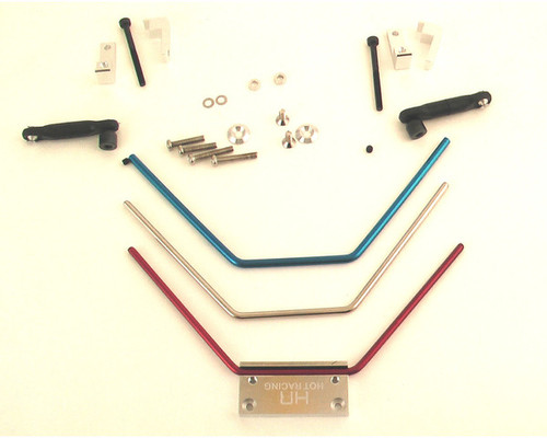 RVO311F08 - Silver Front Sway Bar Revo | Hot Racing