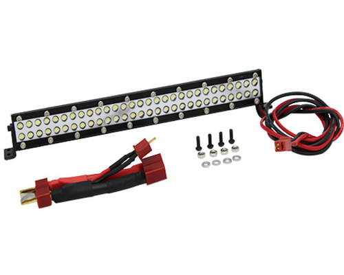 LED585P01 - 5 Inch 58 Bright White LED Light Bar with Plug | Hot Racing