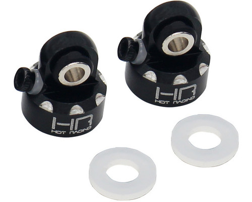 TRXM156C01 - Aluminum bleeder shock caps TRX4-M | Hot Racing