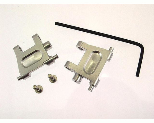 EXT5608 - Silver rear arm EVO XMOD t | Hot Racing