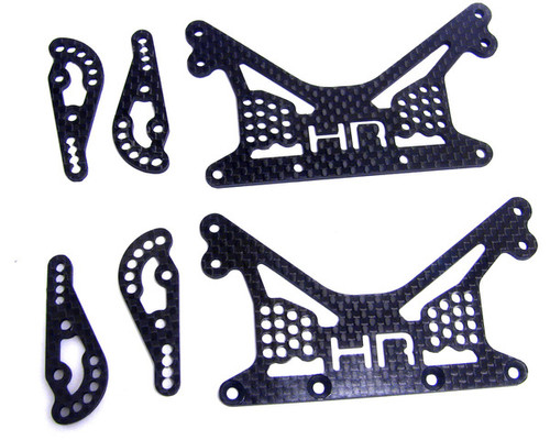 AXR14G01 - Graphite Chassis W/ Shock Mount Xr10 | Hot Racing