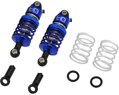 TR50TRF06M - 55mm Dual Mode Threaded Aluminum Shocks | Hot Racing