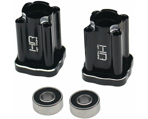 MMJ22M01 - 6061 Rear Axle Mount Set 0 deg: Mini LMT | Hot Racing