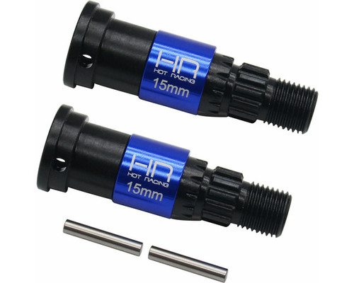 XRT288C15 - Steel Hd Cv Drive Axles Wheel Shaft +15mm XRT XMX | Hot Racing