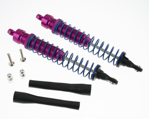 DP10707 - Purple Aluminum Shocks 107mm Fully Assembled | Hot Racing