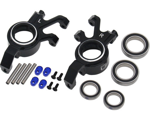 XMX21M01 - Aluminum Steering Blocks Over Size Bearing | Hot Racing