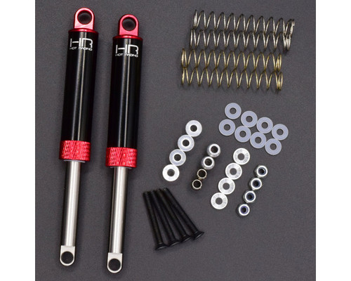 TD100T02 - Red Internal Spring Air Shocks 100mm | Hot Racing