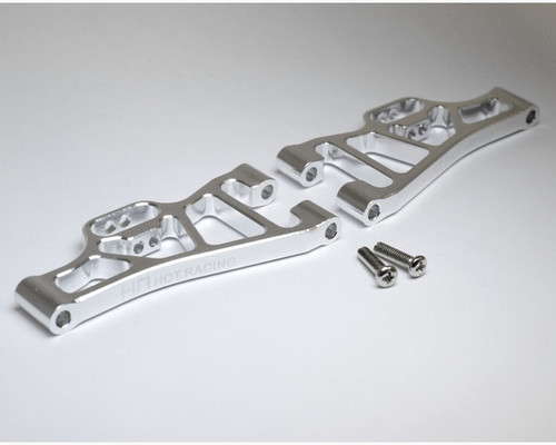 MLT5508 - Aluminum Lower Suspension Arms (2)(Silver) - Losi Mini LST ...