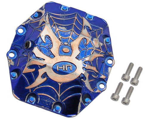WRA12CW16 - Spider Ar60 Axle Diff Cover (Blue) - Yeti Wraith Ax10 | Hot ...