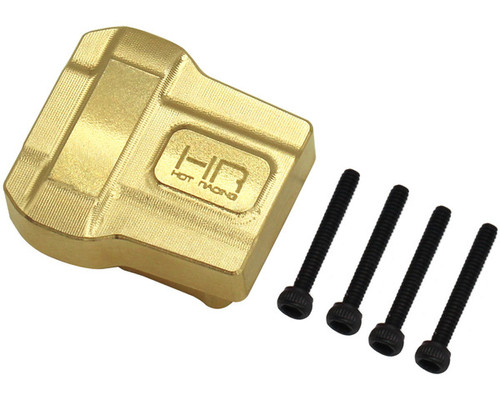 TRXM12CH - 20g Brass Diff Cover TRX4-M | Hot Racing
