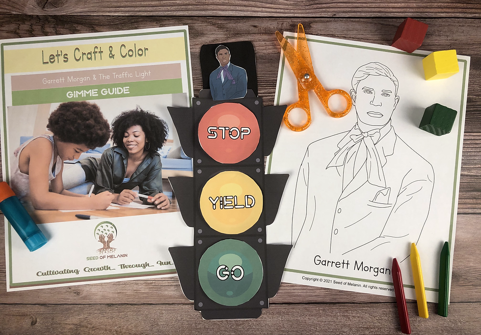 garrett morgan coloring pages and biography