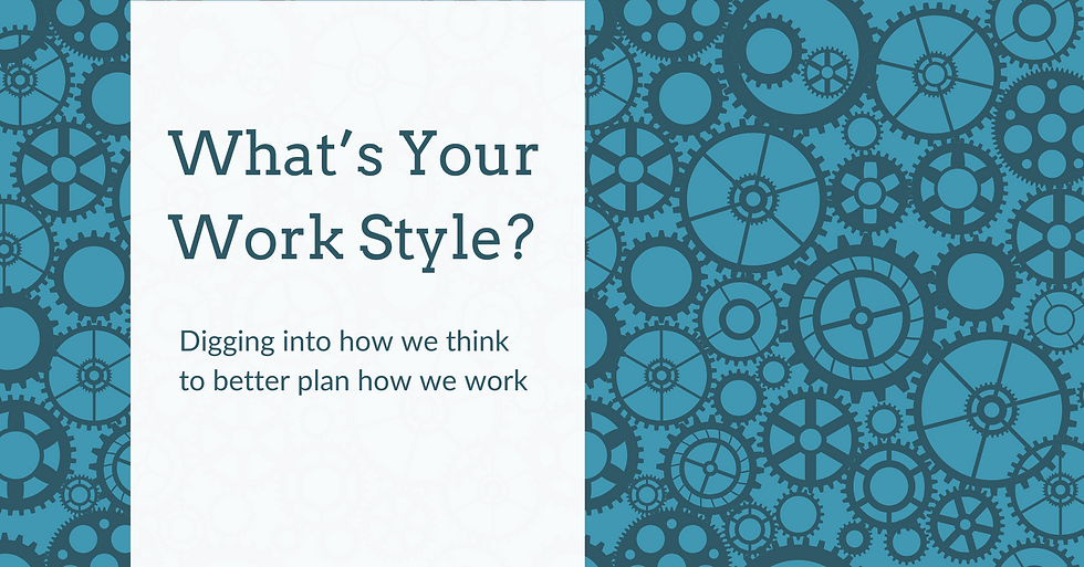 What's Your Work Style? | MakersTogether.org