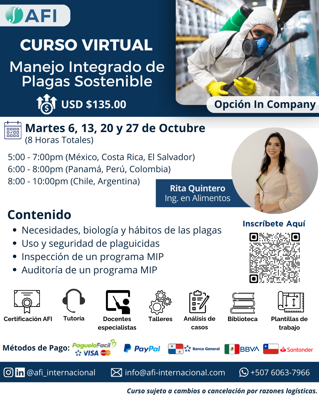 Manejo Integrado de Plagas Sostenible | Afi Internacional