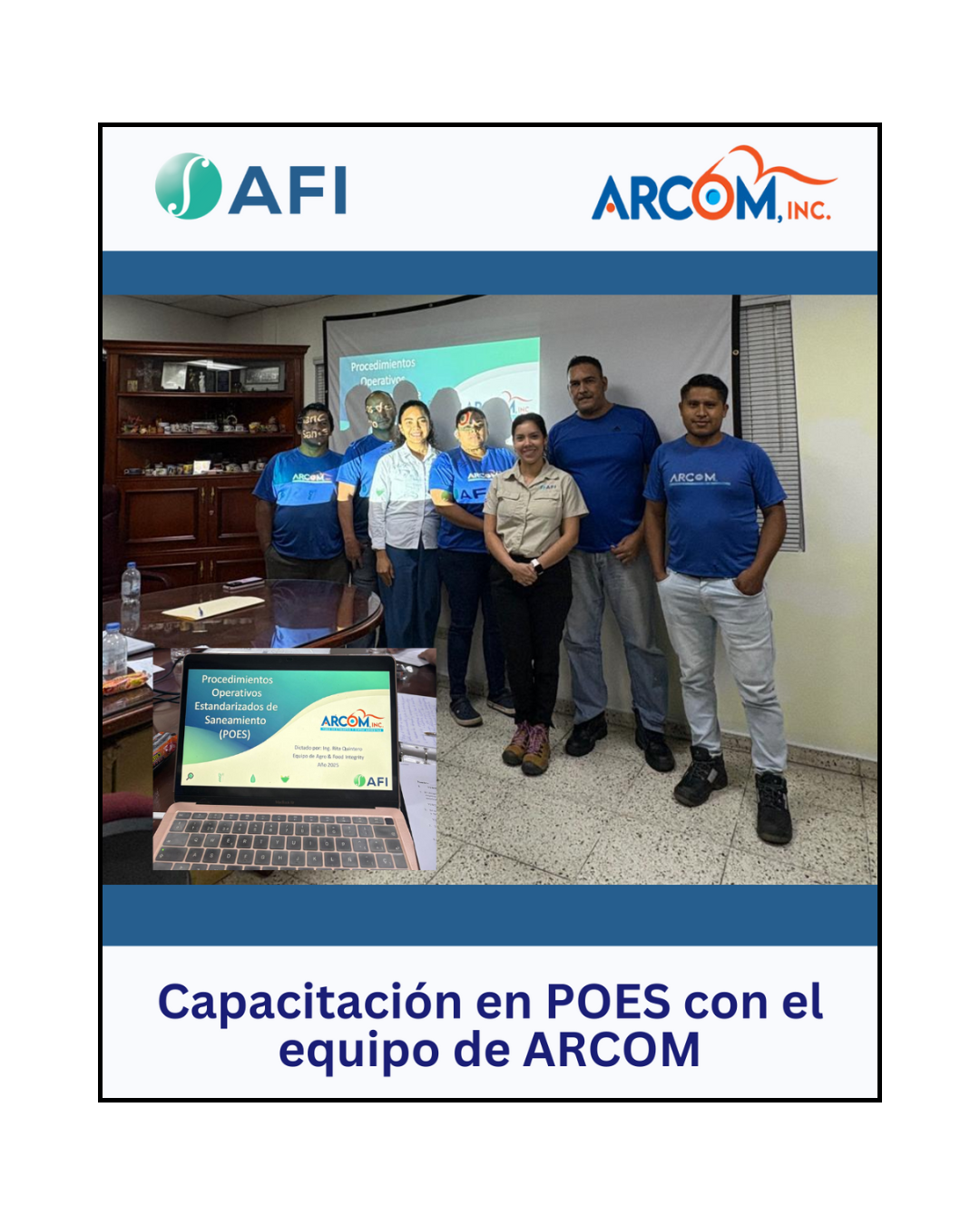 ARCOM fortalece sus procesos de limpieza e inocuidad con capacitación ...
