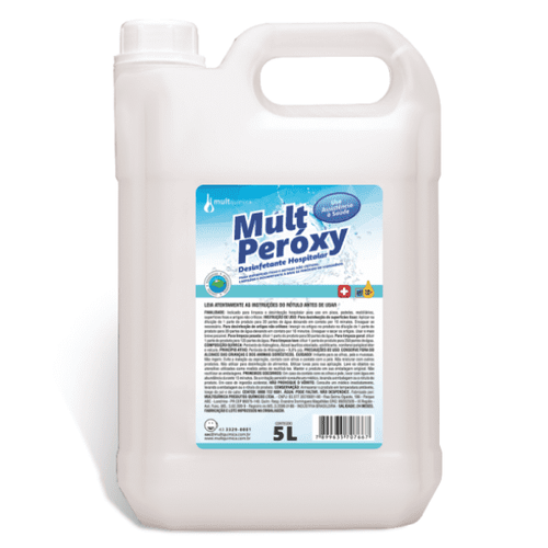 Limpador Peroxido de Hidrogenio Mult Peroxy 05 Litros | Leoclean