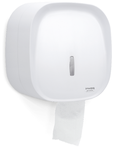 Dispenser Papel Higiênico Rolão Premisse Invoq 300 metros Branco | Leoclean