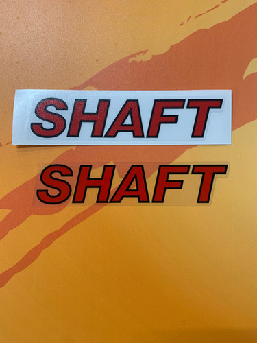 Shaft Decal | Blue Line Graphics