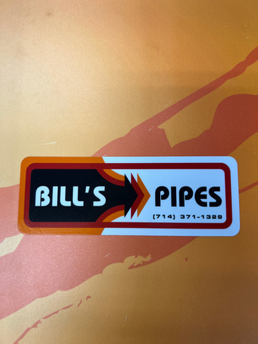 Bills Pipe Large Rectangle | Blue Line Graphics