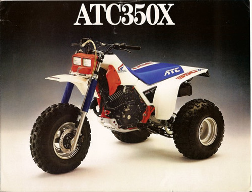 1986 ATC350X OEM Complete Kit | Blue Line Graphics