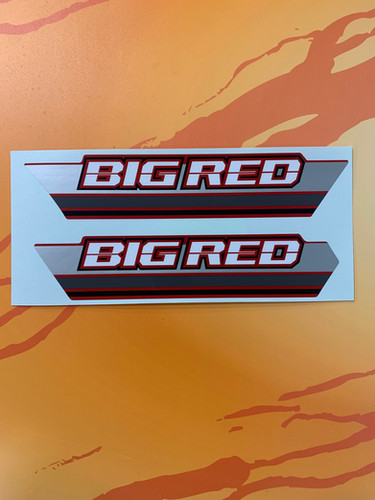 1985 Big Red Side Decals | Blue Line Graphics