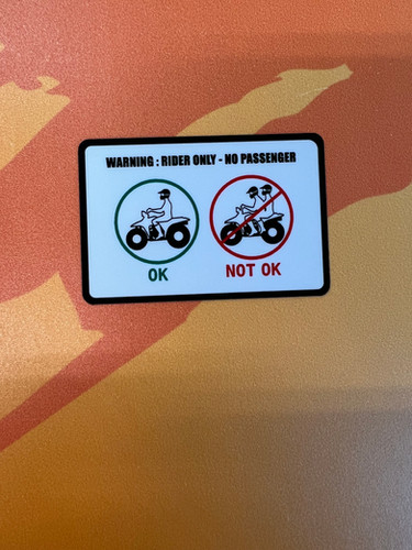 Suzuki No Passenger PIcs | Blue Line Graphics