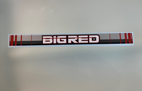 1986 Big Red Trunk Decal | Blue Line Graphics