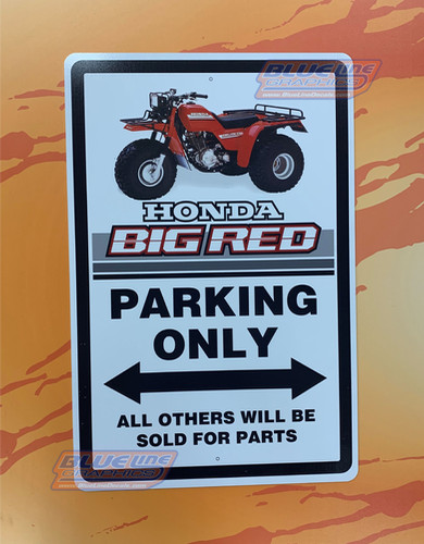 85 Big Red | Blue Line Graphics