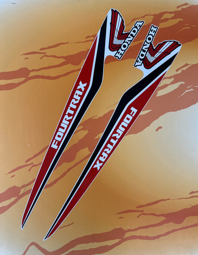 1986 TRX250R Red Black | Blue Line Graphics