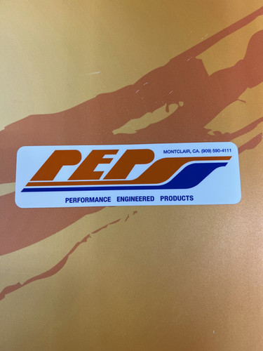 PEP Orange | Blue Line Graphics
