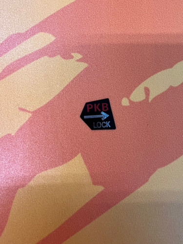 Parking Brake Decal 200X 250R | Blue Line Graphics