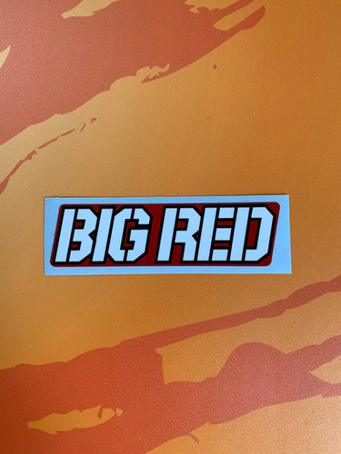 Big Red Logo Right | Blue Line Graphics