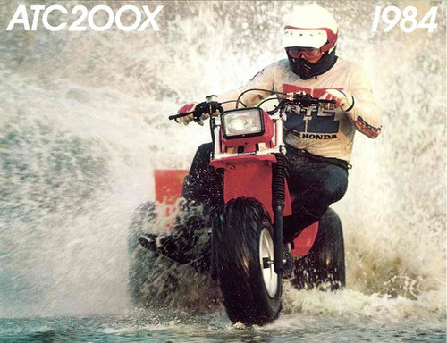 Stock Complete Kit 1984 ATC200X | Blue Line Graphics