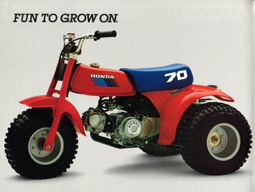 1985 ATC70 Full Kit | Blue Line Graphics