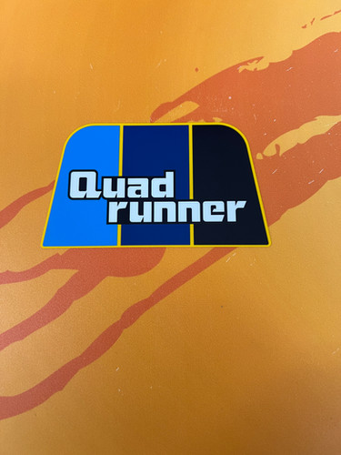 1986 LT50 Front Yellow | Blue Line Graphics