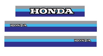 40" Universal Trailer Set Grey | Blue Line Graphics