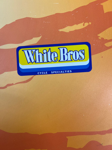 White Bro Blue Yellow | Blue Line Graphics