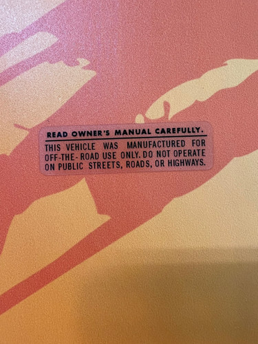 Older Version Read Owners Manual | Blue Line Graphics