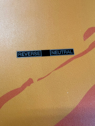 Neutral Reverse | Blue Line Graphics